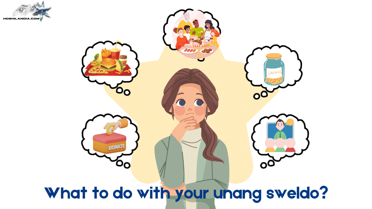 What to do with your unang suweldo?
